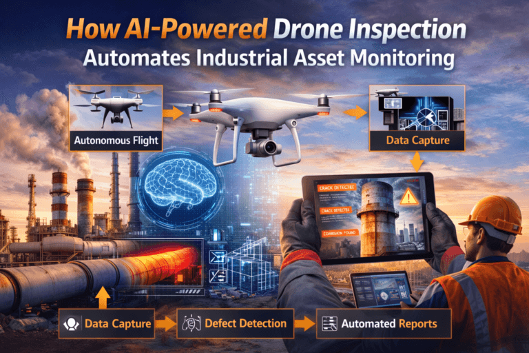 AI-Powered Drone Inspection for Industrial Assets | Smart Automation